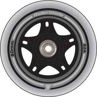 Rollerblade 80MM/SG7 WHEEL/BEARING XT