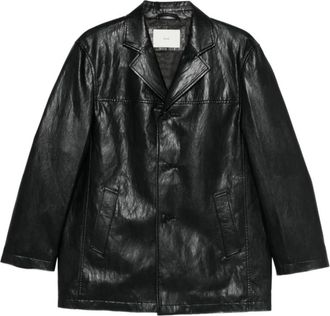 Dunst Femme, Vestes, Noir, Taille: 38 FR Alter Leather Half Jacket