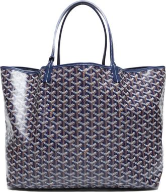 Goyard sac cabas Saint Louis GM (2010-2025) - Bleu