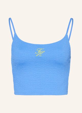 Tommy Hilfiger Bustier-Bikini-Top blau