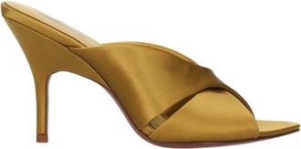 Lola Cruz Femme, Chaussures, Jaune, Taille: 39 EU Cross-Over Leather Sandal
