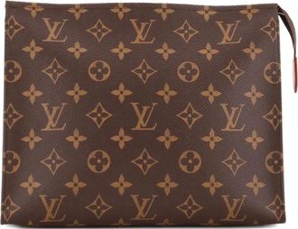 Louis Vuitton Toiletry Pouch Monogram Canvas 26 clutch bag - Marron