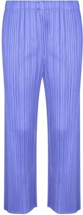 Issey Miyake Femme, Pantalons, Bleu, Taille: 44 FR Monthly Colors: March