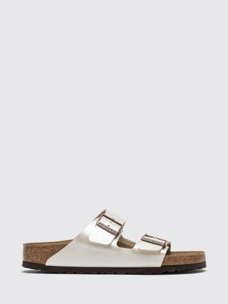 Birkenstock Sandales &agrave; Talons Femme couleur Ivoir