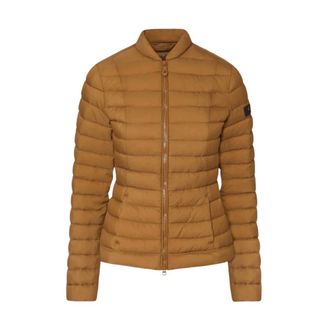 Peuterey Femme, Vestes, Brun, Taille: 40 FR Piumino Leggero Trapuntato Zip