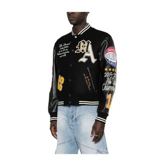 Amiri Homme, Vestes, Multicolore, Taille: XL Varsity Patch Jacket