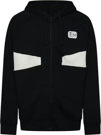 Castore Kapuzenpullover f&uuml;r Herren, Durchgehender Rei&szlig;verschluss, Training (Kaviar)