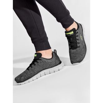 Skechers Sneakers Skechers Front Runner 232298/CCBK Grau