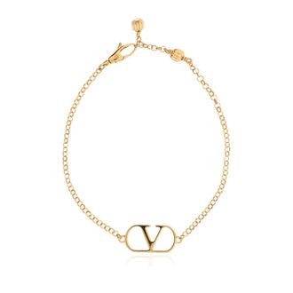 Valentino Garavani VLogo Signature Armband - - Accessories - Damen - Gelb - M