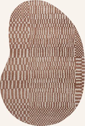 Louis De Poortere Louis De Poortere Teppich Structures Berber rot