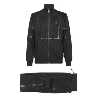 Philipp Plein Homme, Combinaisons et Ensembles, Noir, Taille: L Ensemble Haut et Pantalon de Surv&ecirc;tement
