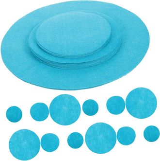 Valiclud 24 Stück Teiliges Filz geschirrtrennset in Weiche Anti rutsch Untersetzer für Töpfe Pfannen Teller und Schalen Wiederverwendbare Schutzpolster zur Ver