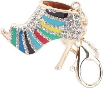 Generic Porte-cl&eacute;s en en Cristal, Pendentif &eacute;l&eacute;gant &agrave; Talons Hauts pour Sac, Porte-cl&eacute;s, Cadeau pour un Rendez-vous ou une F&ecirc;te, Breloque de Sac &agrave; Main Exquis