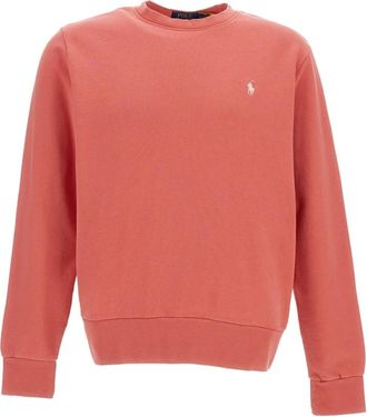 Polo Ralph Lauren Homme, Sweatshirts et sweats &agrave; capuche, Rouge, Taille: XL Fleece Crewneck SweaT-shirt