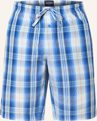 Jockey Schlafshorts Soft Wash Wovens blau