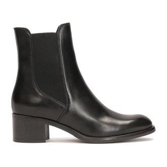 Kazar Bequeme Stiefel mit elastischen Eins&auml;tzen - - Shoes - Damen - Schwarzk - 39 EU