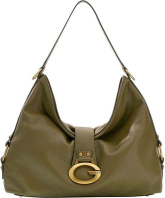 Guess Schultertasche Oliv