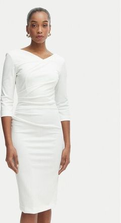 Rinascimento Rinascimento Coctailkleid CFC0127699003 Wei&szlig; Slim Fit