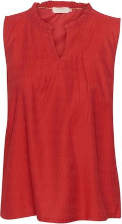 Cream Femme, Tops, Rouge, Taille: 44 FR D&eacute;bardeurs