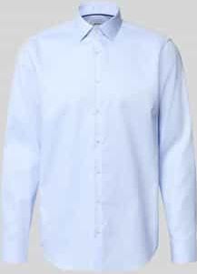 Jake*s Regular Fit Business Hemd aus Baumwolle mit Kentkragen