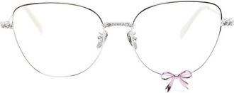 Yvmin Bowknot Cat-eye Glasses