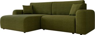 Mirjan24 Ecksofa Fegror, Eckcouch mit Bettkasten und Schlaffunktion, Elegante Couch, Polsterecke Sofa, Couchgarnitur, Schlafsofa, Bettsofa, Seite Universal (Ta
