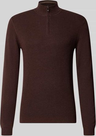 Roy Robson Slim Fit Strickpullover aus Baumwoll-Mix mit Viskose-Anteil