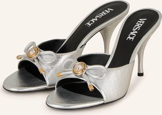Versace Mules silber