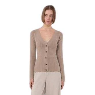 Max Mara Mxmgioiosa Cropped Cardigan - - Knitwear - Damen - Beige - L
