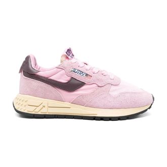Autry Femme, Chaussures, Rose, Taille: 39 EU Reelwind Low Baskets