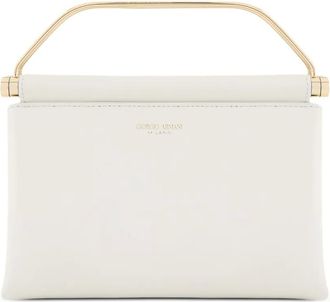 Giorgio Armani Handtasche aus Leder - Weiß