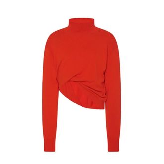 The Row Callan Langarm Kaschmir-Rollkragenpullover - - Knitwear - Damen - Rot - M
