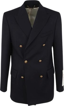 Golden Goose Homme, Costumes, Bleu, Taille: S Formal Blazers