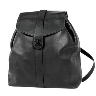 Chanel Pre-owned Vintage Backpack - Femme - Pre-owned - Noir - Taille: ONE Size