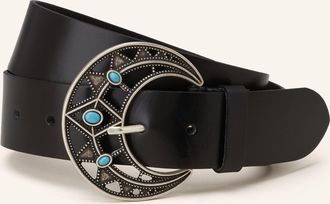 BA&SH Ba&Sh Lederg&uuml;rtel Boston schwarz