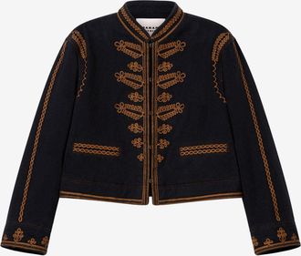Isabel Marant Veste Emalia - Femme - Noir - Taille34 - Marant &Eacute;toile