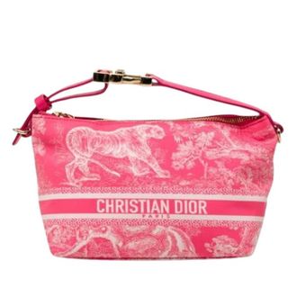 Dior Pre-owned Canvas Mini Bag - - Pre-owned - Damen - Rosa - ONE SIZE