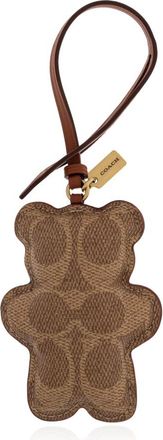 Coach Femme, Sacs, Brun, Taille: ONE Size Bear Puffy Bag Charm