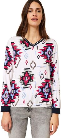 Cecil Damen B343487 Blusenshirt, Vanilla White, M