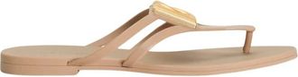 Dolce & Gabbana Femme, Chaussures, Beige, Taille: 40 EU Sandales de plage en caoutchouc