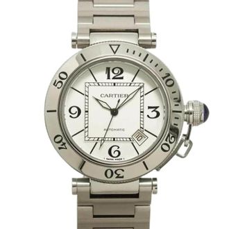 Cartier Montre vintage Pre-owned - Homme - Pre-owned - Gris - Taille: ONE Size