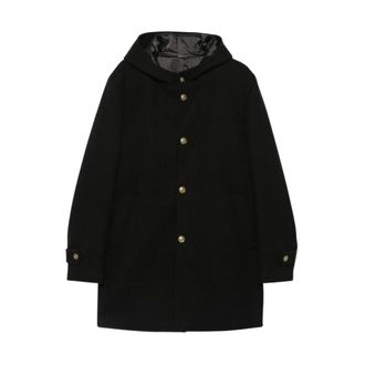 Daniele Alessandrini Manteau droit - Homme - Manteaux - Noir - Taille: XL