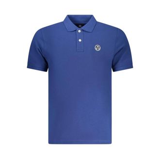 North Sails Blu Baumwoll-Polo - - Tops - Herren - Blau - S