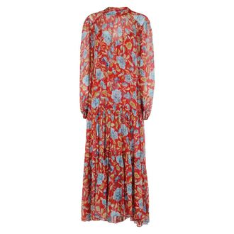 Rixo Adalin Kleid - - Dresses - Damen - Rot - XS