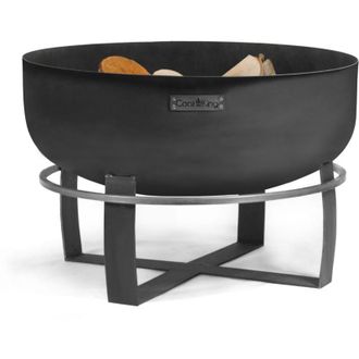 Cook King Cookking - Stahl Feuerschale xxl Viking Schwarz &oslash; 80x50 cm