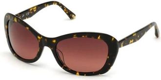 Web Eyewear Femme, Accessoires, Brun, Taille: ONE Size Lunettes de soleil en plastique avec verres