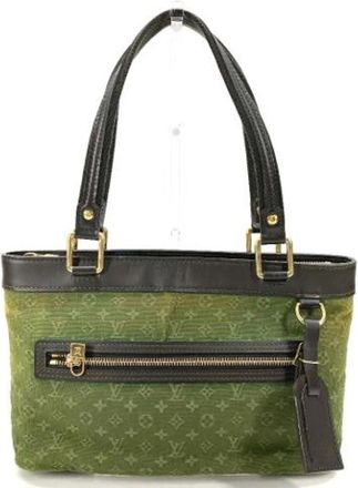 Louis Vuitton Pre-owned Sac bandouli&egrave;re Monogram Mini - Femme - Pre-owned - Vert - Taille: ONE Size