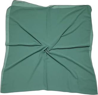 KAV Foulard hijab uni &eacute;l&eacute;gant en mousseline de soie pour femme - Changeur de couleur et turban l&eacute;ger - Grande couverture de cheveux pour filles - Ch&acirc;le, V