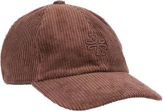 Jacob Cohen Casquette de baseball en velours c&ocirc;tel&eacute; - Homme - Accessoires - Brun - Taille: ONE Size