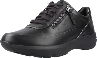 Clarks Damen Tivoli Zip Sneaker, Schwarz Kombi, 35.5 EU